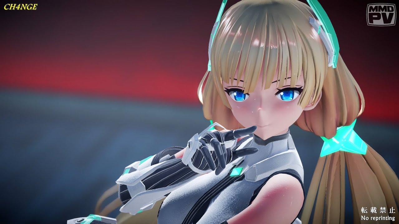 [MMD] CH4NGE（アンジェラ・バルザック）4K･60fps - YouTube