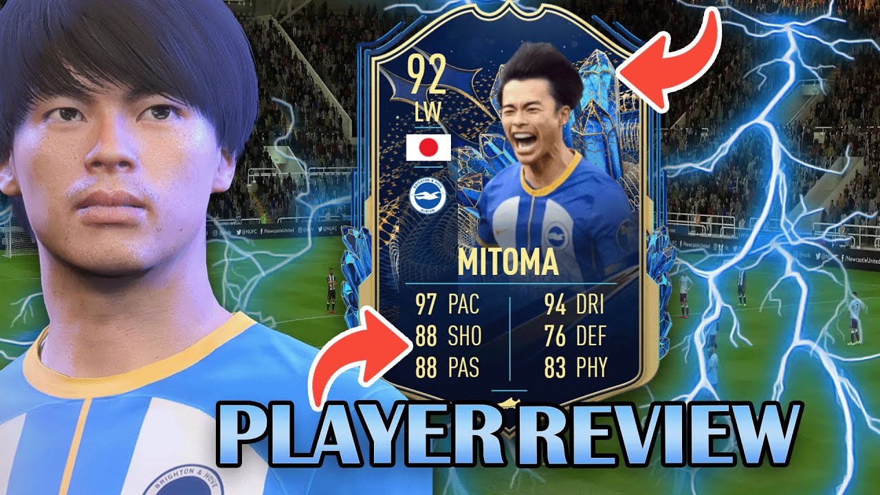 IS HE WORTH IT? 92 KAORU MITOMA TOTS PLAYER REVIEW - FIFA 23 ULTIMATE ...
