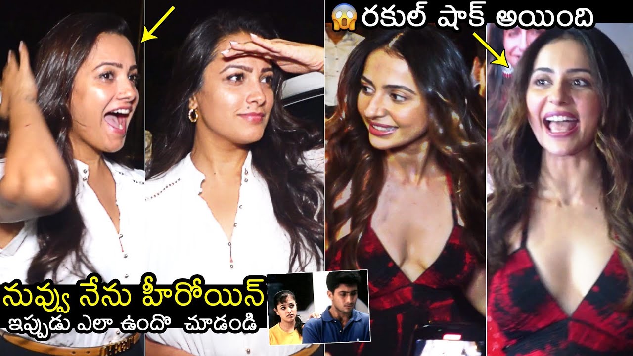Rakul Preet Singh & Nuvvu Nenu Movie Actress Anitha Visuals @ Ramalakshman's Spiritual Guru ...
