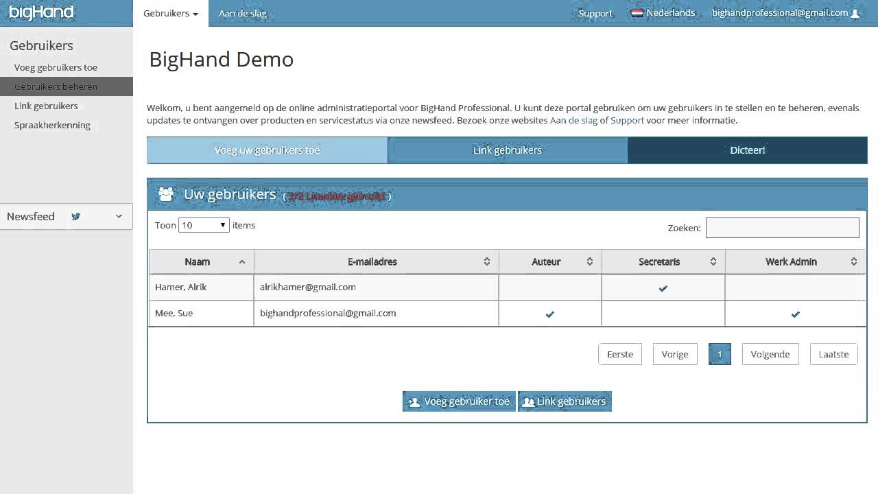 Aan de slag met het BigHand Professional Company Admin Portal - YouTube
