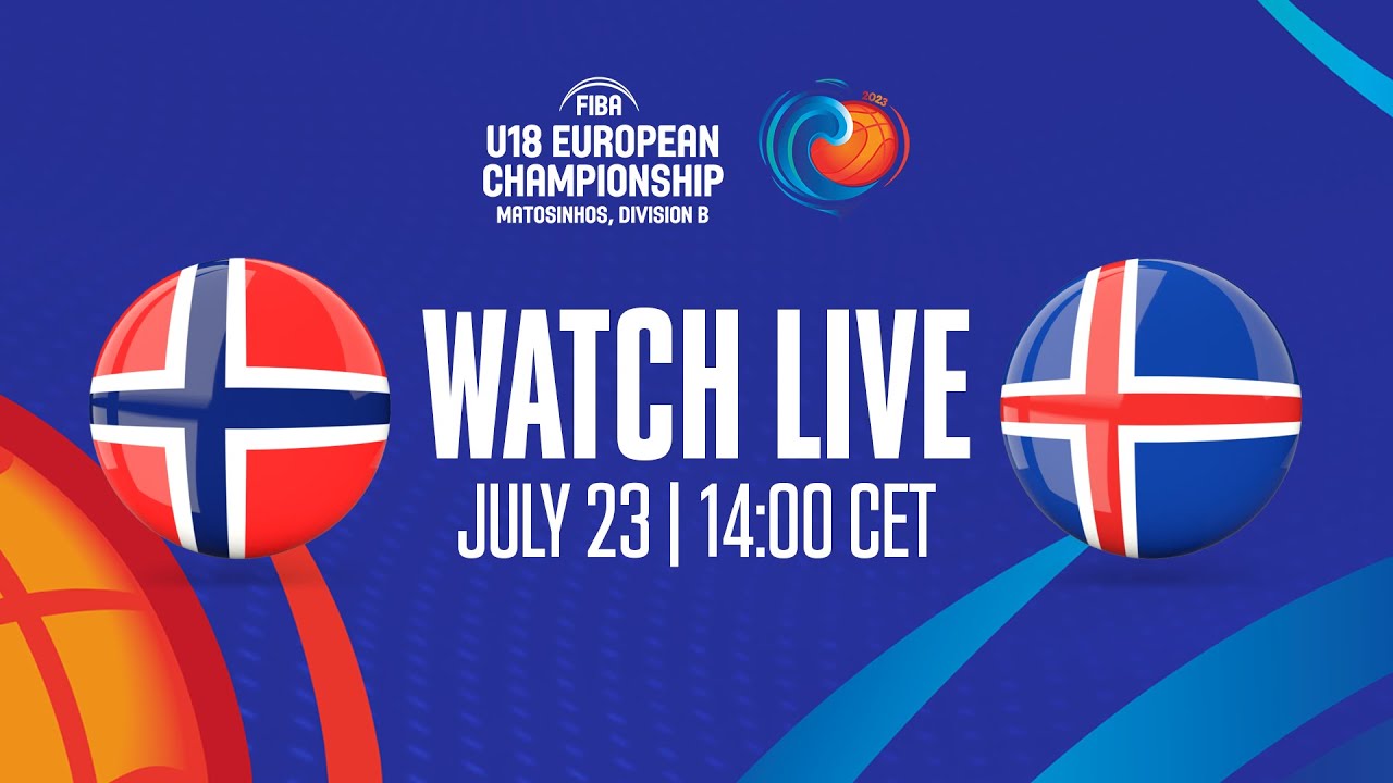 Norway v Iceland | Full Basketball Game | FIBA U18 European ...