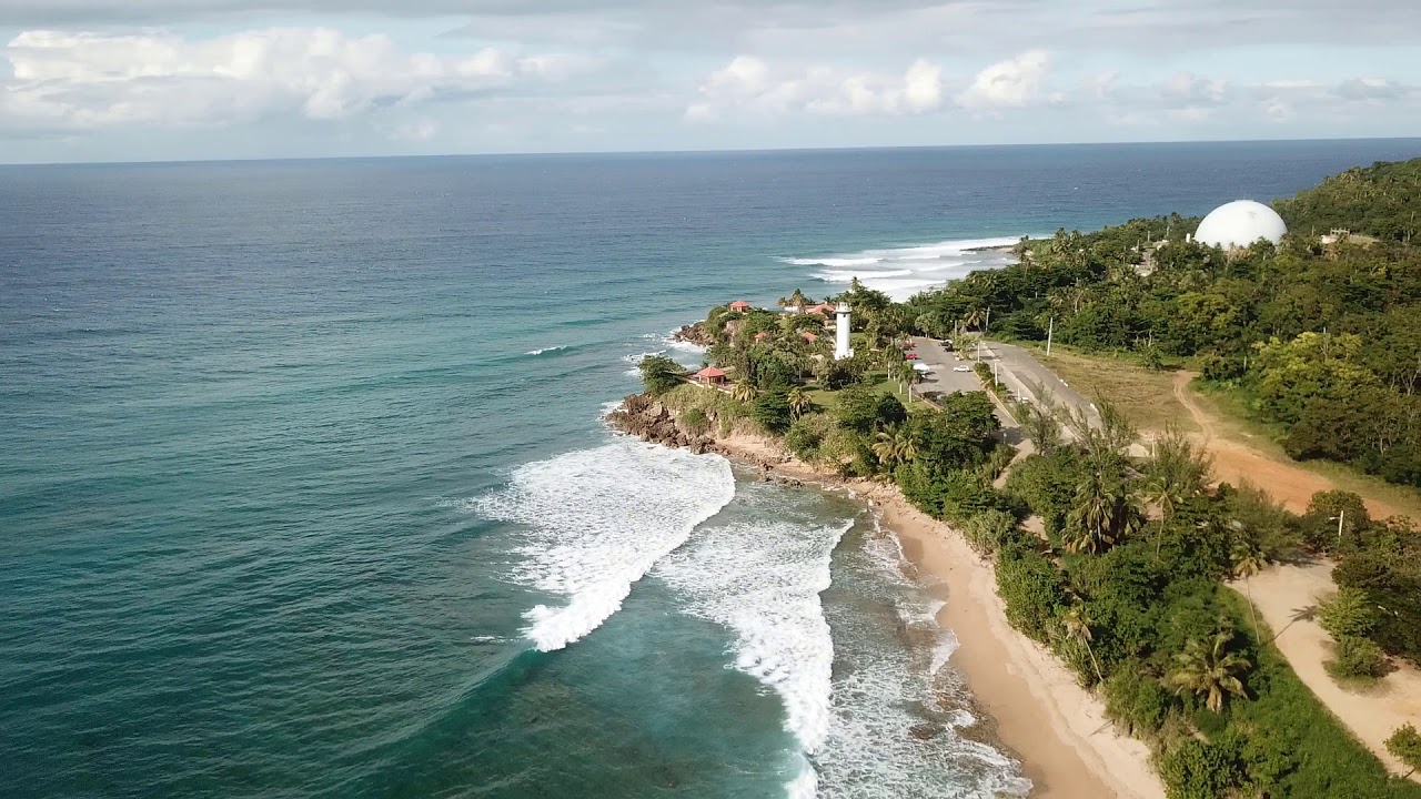 Maria's Beach Rincon Puerto Rico Drone video 2020 - YouTube