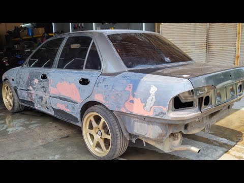 REPAINT PROTON WIRA/CHANGE COLOUR/TRANSPARENT SEALER AND PRIMERCOAT 2K ...