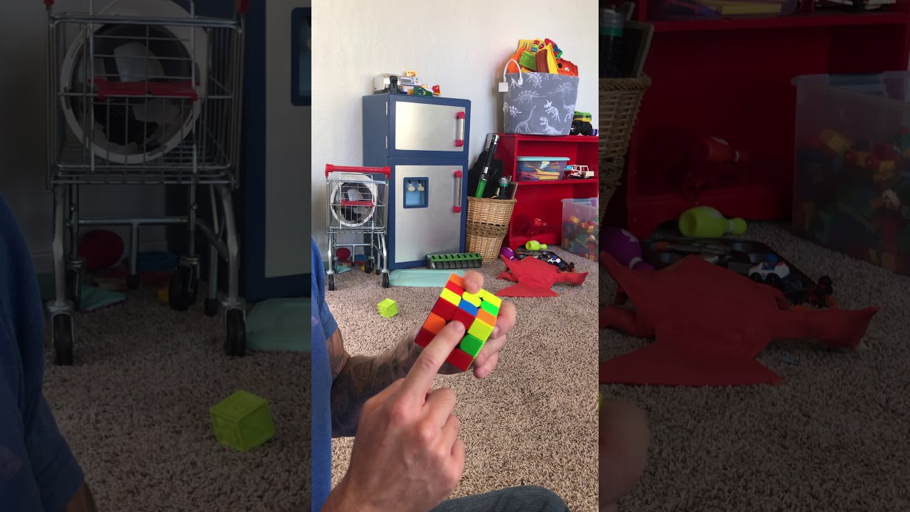 Rubik's Cube Tutorial: Middle Layer - YouTube