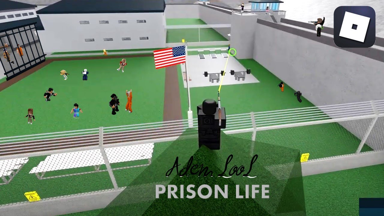 PRISON LIFE on ROBLOX GAME by ADEM LOL BEST GAMER ! - YouTube