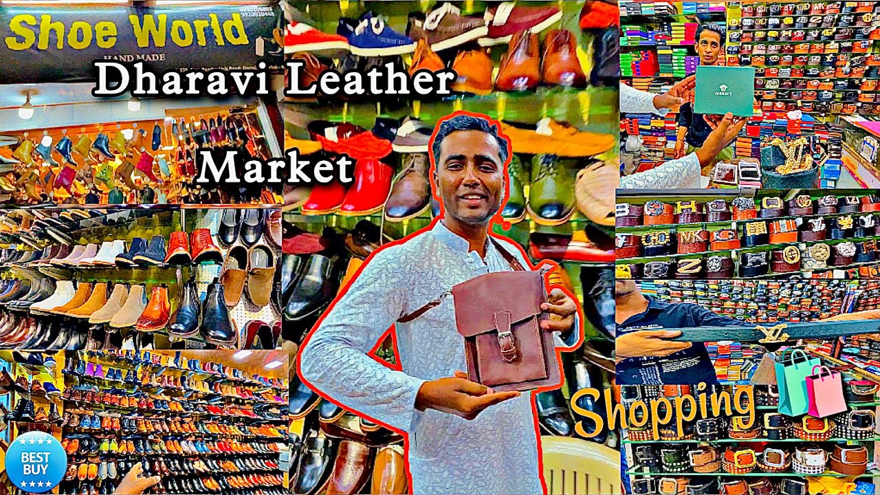 Biggest Leather Market In Mumbai | Dharavi Leather Market Explore | The ...