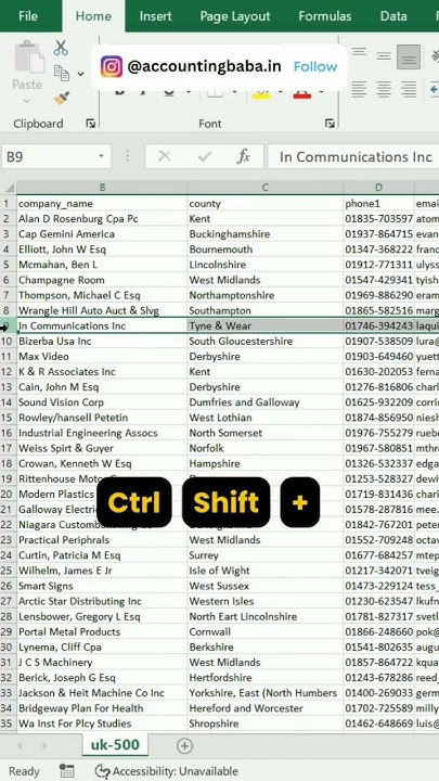 Easy tutorial on How to insert rows on Excel sheet| #shorts #Exceltips #accountingjobs #shorts ...