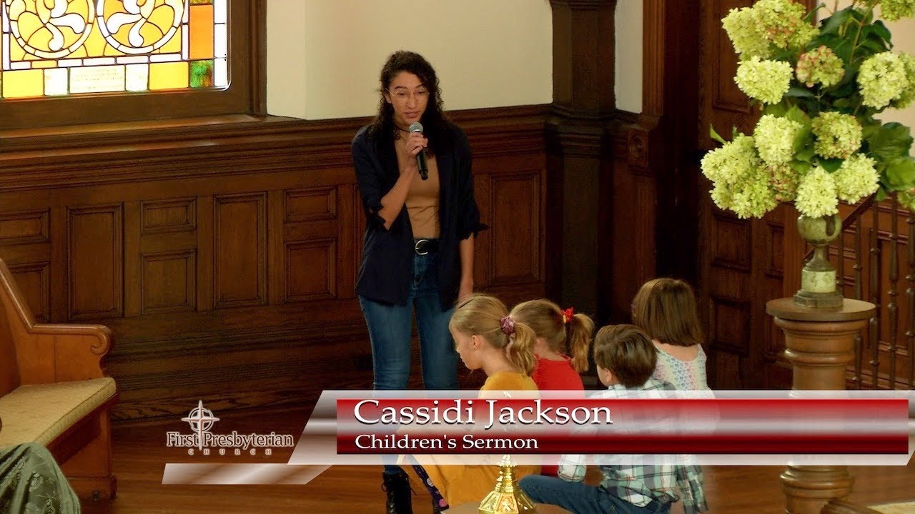 January 29th, 2023 Children's Sermon - Cassidi Jackson - YouTube