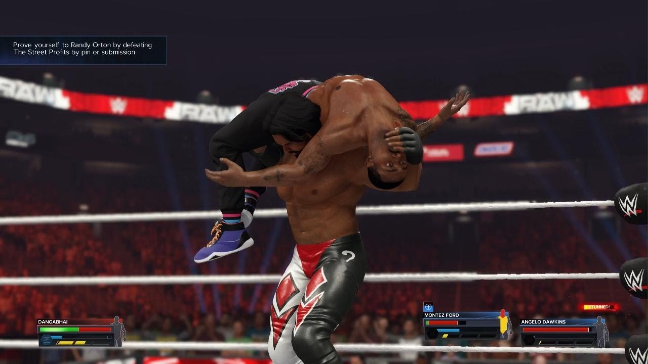 WWE 2K23 MyRise Episode 5 | The Lock vs The Street Profits | Gameplay ...