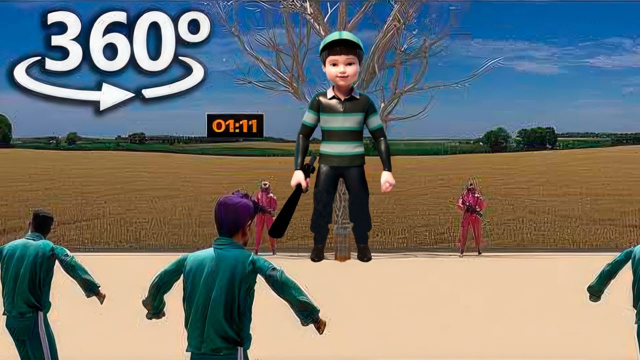 Squid Game in 360° | VR / 8K - YouTube