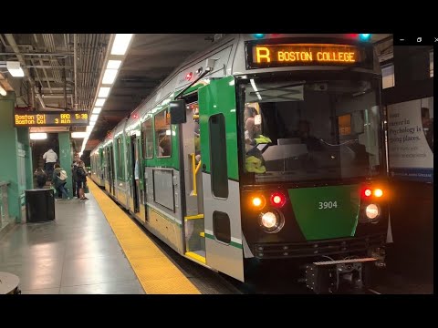 【MBTA Green Line】New Type 9 Cars Compilation 2 - YouTube