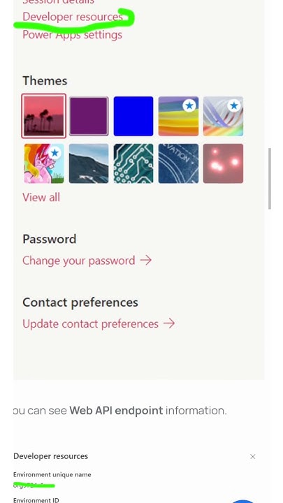 How To Get Dataverse Web API Endpoint Details In PowerApps - YouTube
