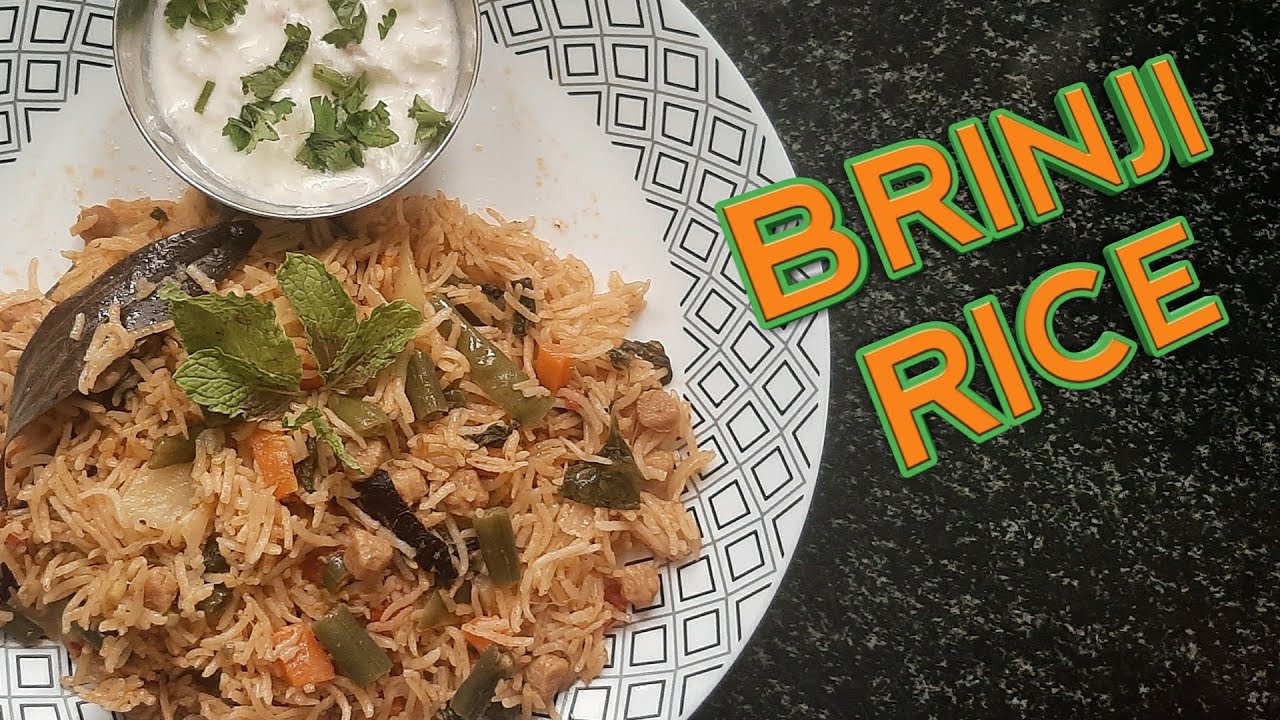 how to make brinji rice in cooker in tamil | பிரிஞ்சி சாதம் செய்வது ...