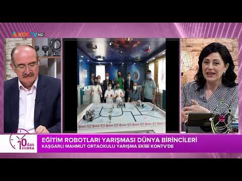 10DAN SONRA - EĞİTİM ROBOTLARI YARIŞMASI DÜNYA BİRİNCİLERİ - 19 MAYIS 2021