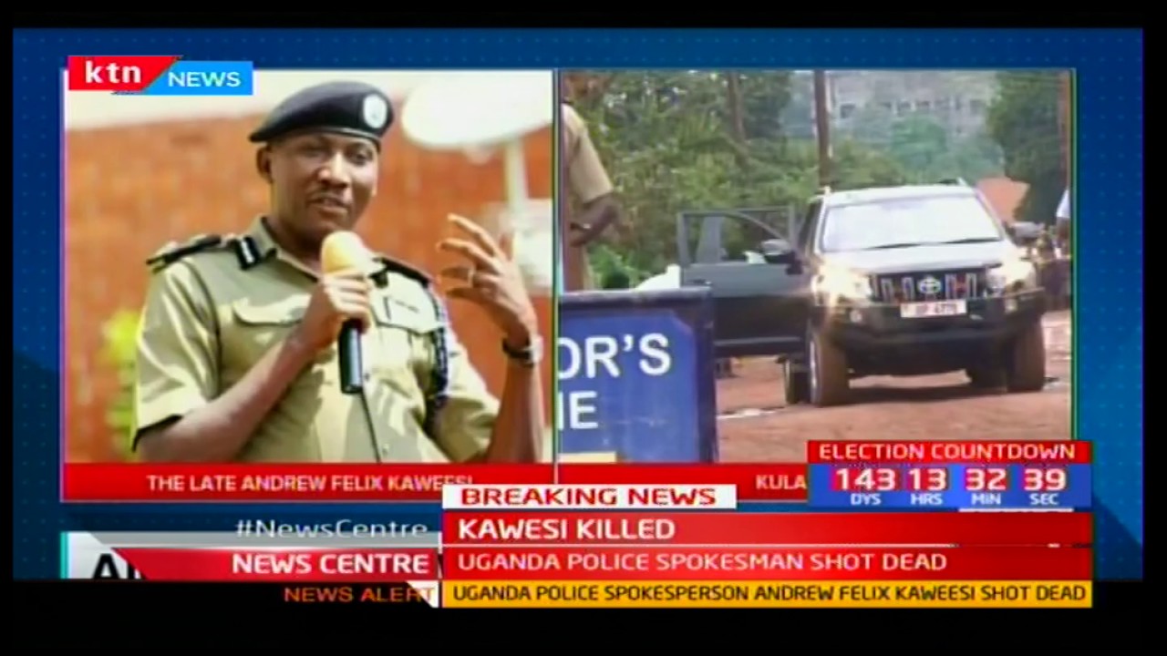 Ugandan police spokesperson ASP Felix Andrew Felix Kaweesi shot dead ...