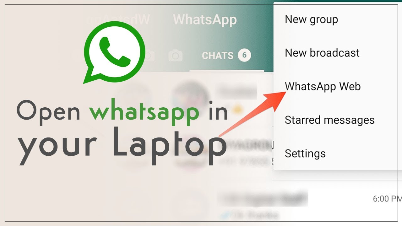How To Open Whatsapp In Laptop | Open Whatsapp On Laptop - YouTube