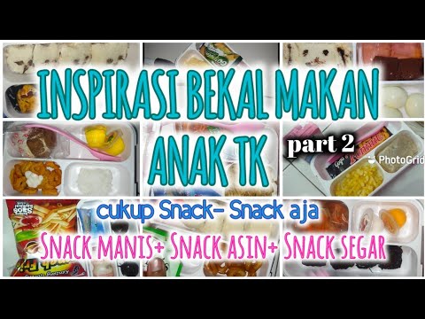 Inspirasi Menu Bekal Makan Anak TK (part 2) - YouTube