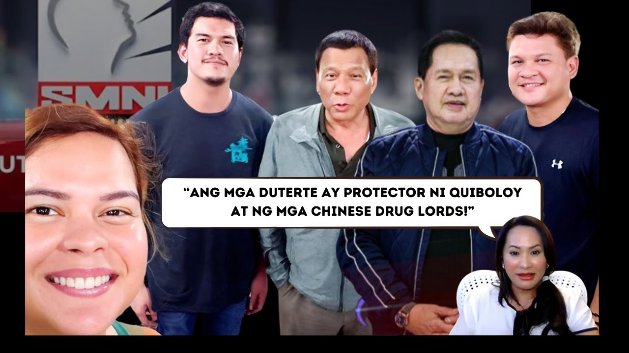 PROTECTOR NI QUIBOLOY AT CHINESE DRUG LORDS ANG MGA DUTERTE! - YouTube