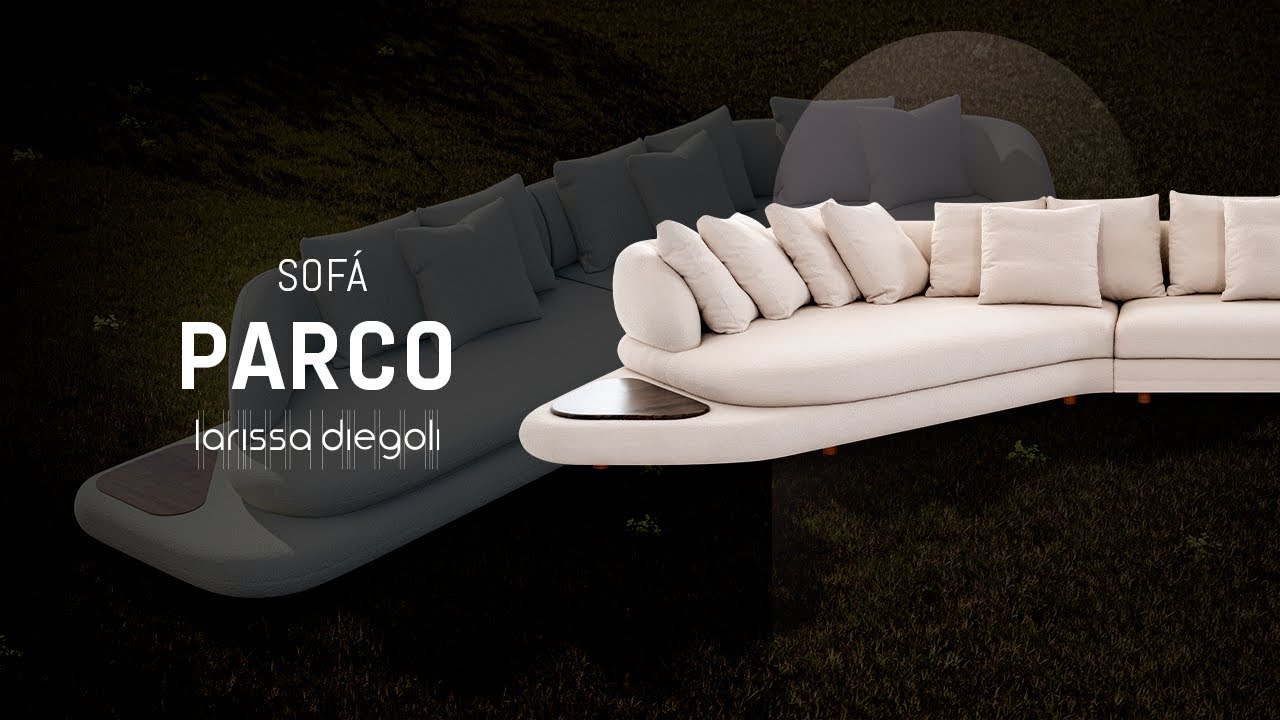Sofá Parco | Uma inspiração de Larissa Diegoli - YouTube