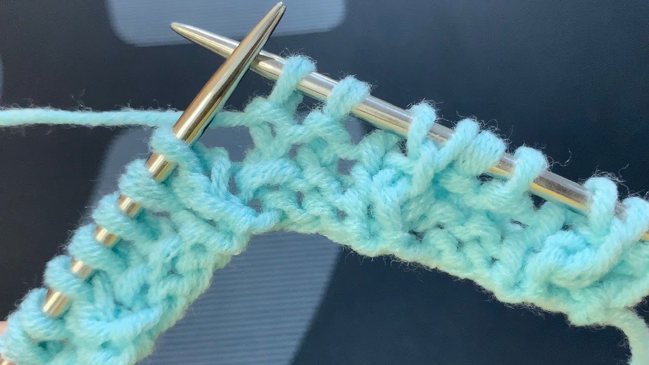 EASY 2-ROW KNIT PATTERN – YOU WON’T BELIEVE HOW BEAUTIFUL IT IS ...