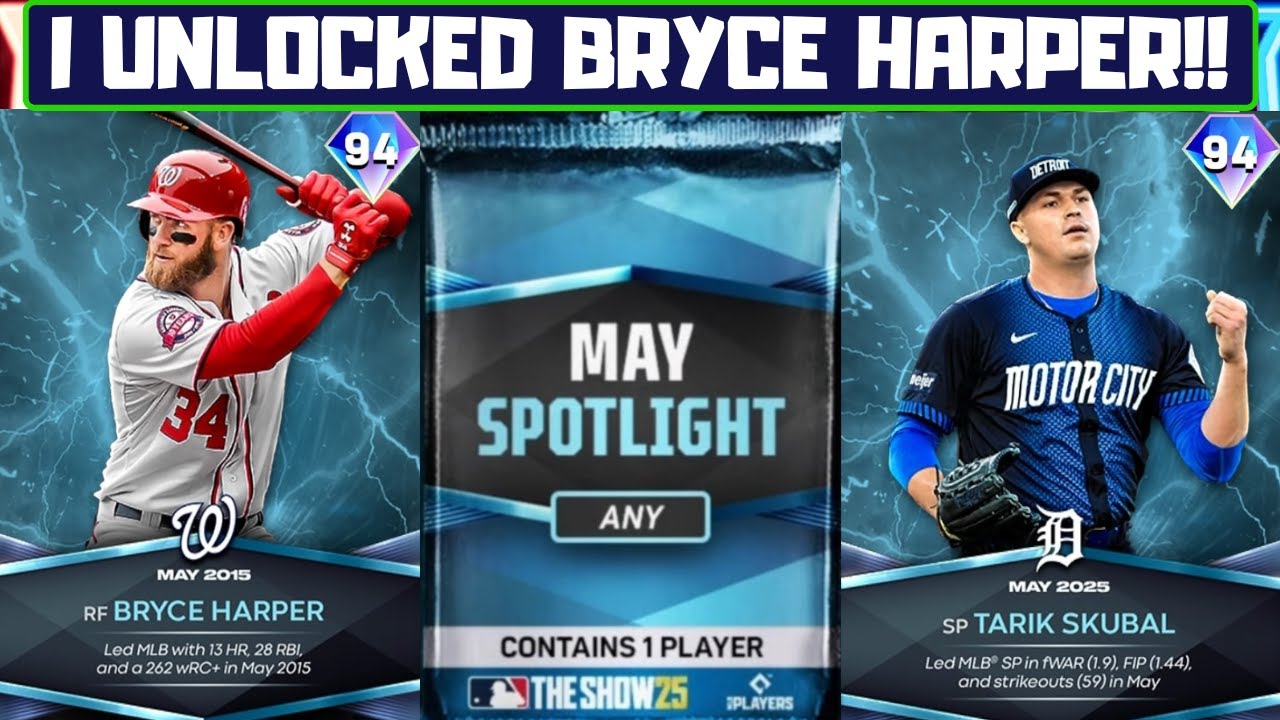 I unlocked 94 BRYCE HARPER! MORE COLLECTIONS COMING SOON in MLB The ...