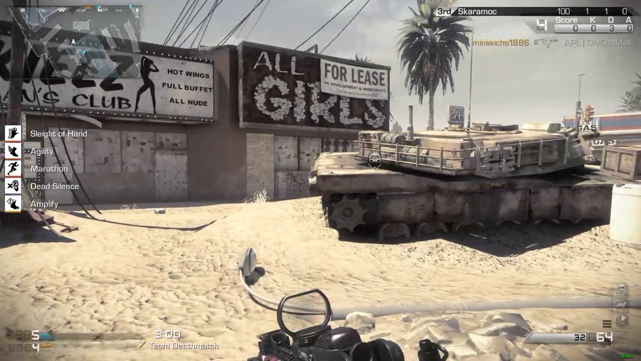 Random Call Of Duty Ghots Gameplay - YouTube