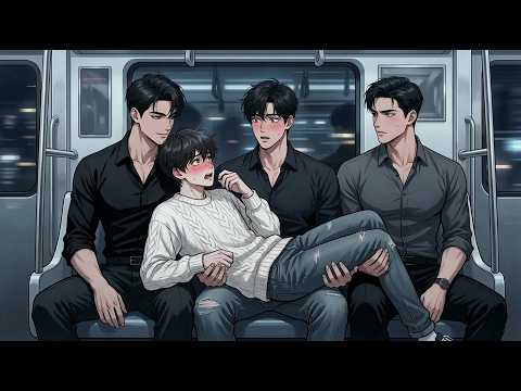 Blind Omega Accidentally Sat On Triplet Alpha's Lap On The Subway - They Didn't Pull Away...