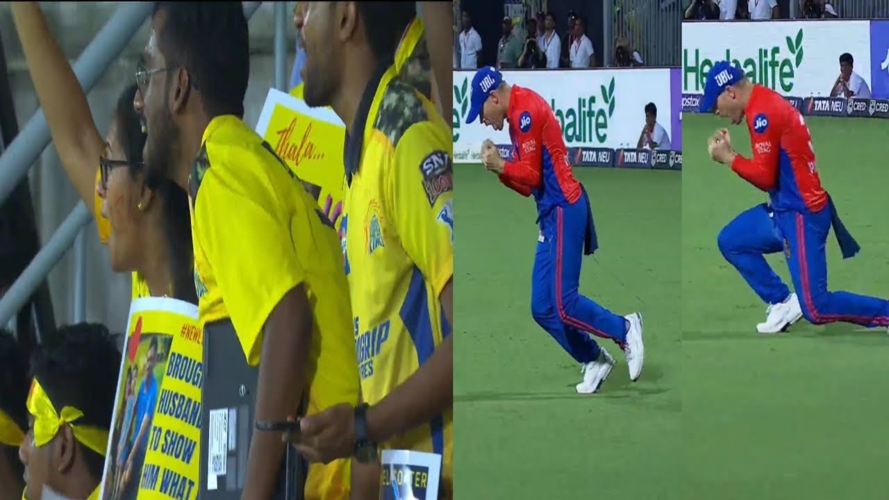 David Warner And CSK Fans Huge Controversy During Live Match Between ...