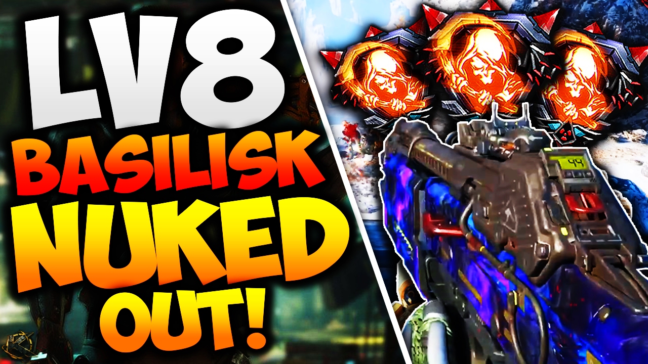 LIVE "LV8 BASILISK" DARK MATTER NUKED OUT GAMEPLAY on "BLACK OPS 3 ...
