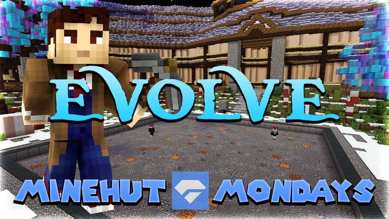 Evolve | MINING EVOLUTION! | (Minehut Mondays) Custom Enchants, Levels ...