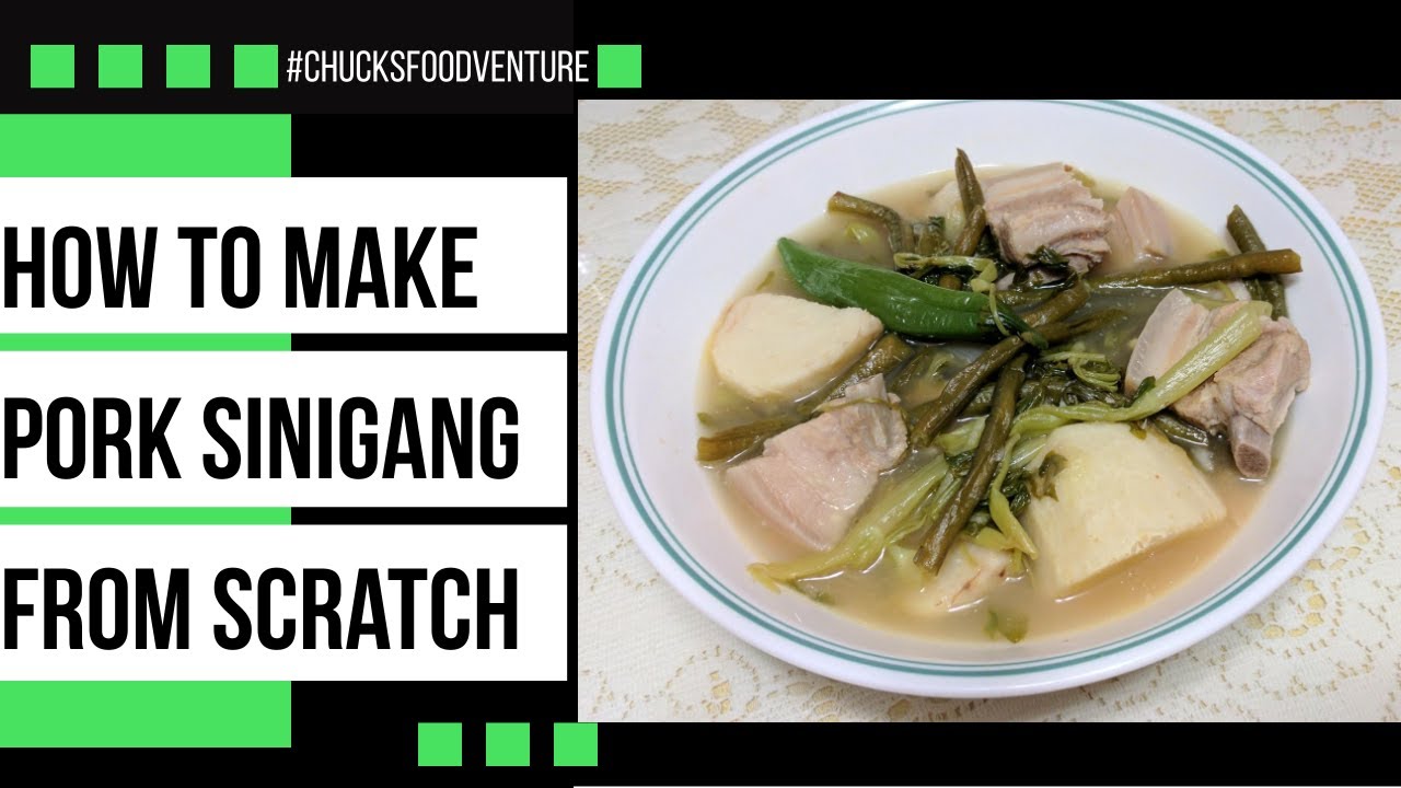 Pork Belly Sinigang Recipe || Easy to Cook (WITHOUT PACKAGED SOUP MIX ...