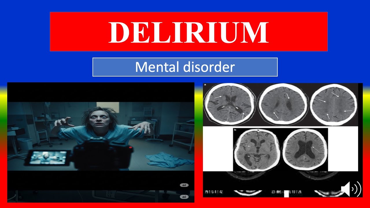 DELIRIUM - Definition, types, causes, pathophysiology, symptoms ...
