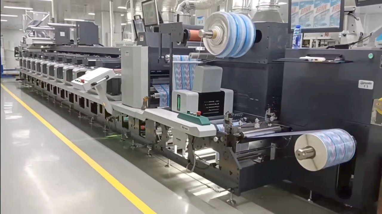 High speed printing machine supplier in - YouTube