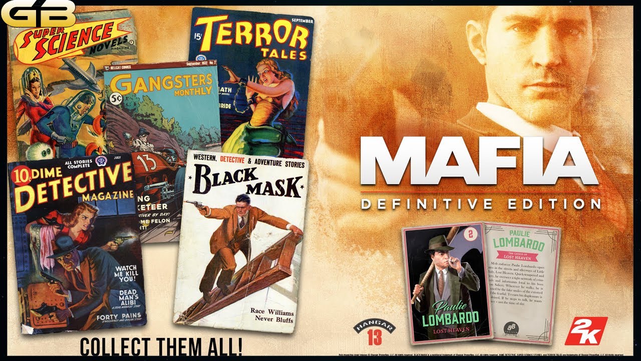 Mafia: Definitive Edition Collectibles - YouTube