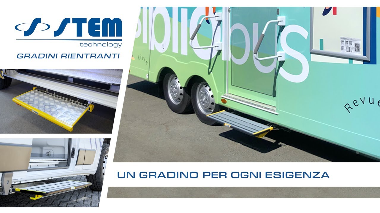 Gradini per veicoli professionali | Stem Technology - YouTube