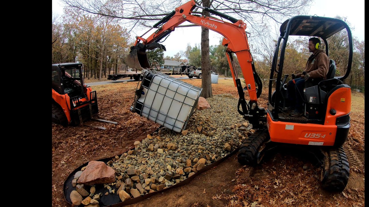 Boulder Tree Ring Installation #132 - YouTube