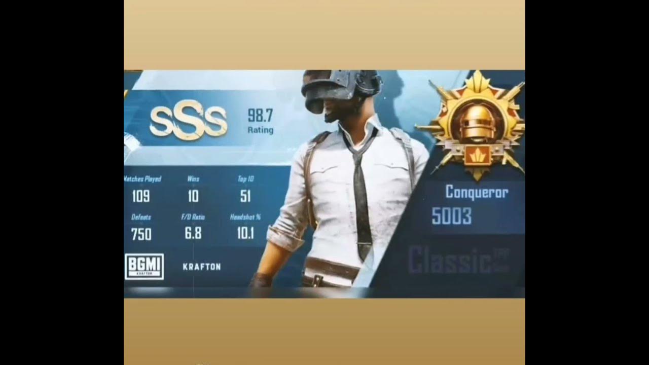 PUBG_BGMI _C1S3_5th_ID_CONQUEROR - YouTube