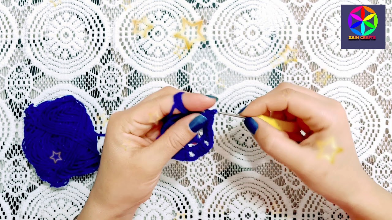crochet motive very easy how to make crochet BY zain crafts - YouTube