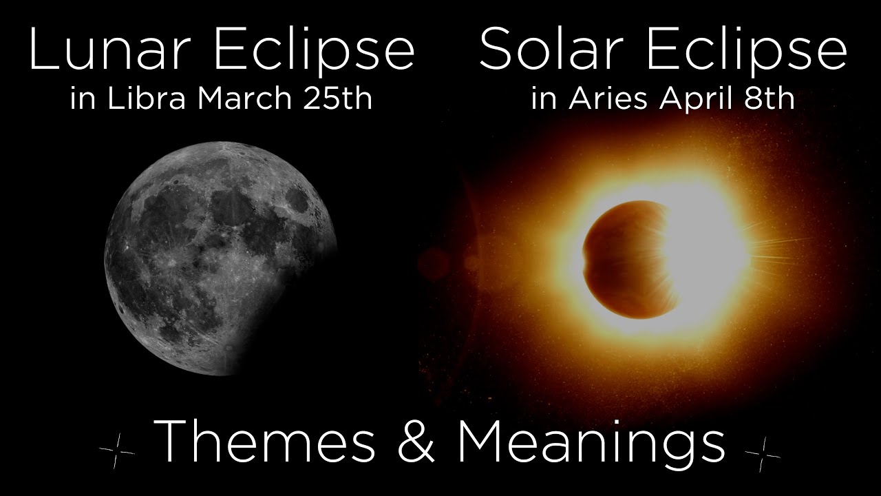 Get Ready for the Lunar & Solar Eclipse (March 25th & April 8th) - YouTube