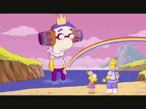 The Simpsons - Rainbow World - YouTube