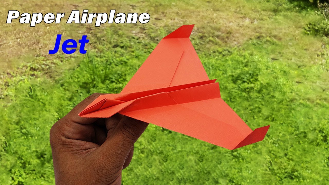 How To Make A Jet Paper Airplane That Flies Far YouTube how-to-make-a-jet-paper-airplane-that-flies-far-youtube