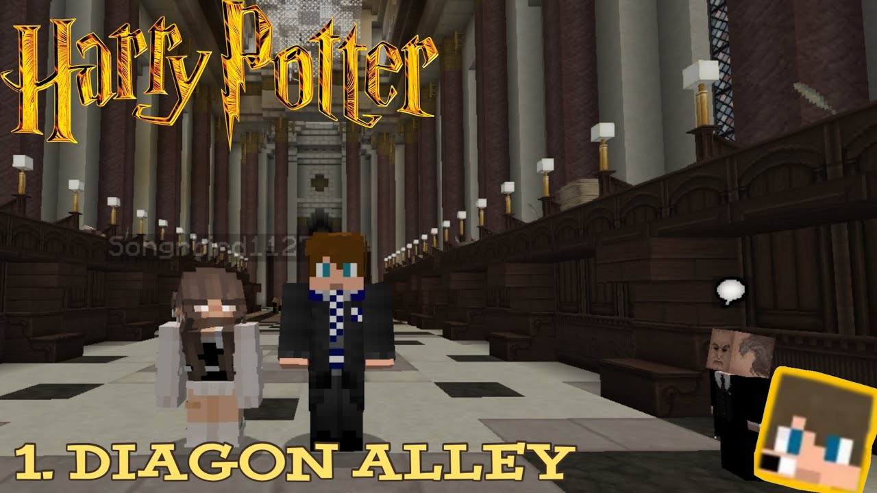 Diagon Alley [1] | Minecraft Witchcraft and Wizardry | Harry Potter ...