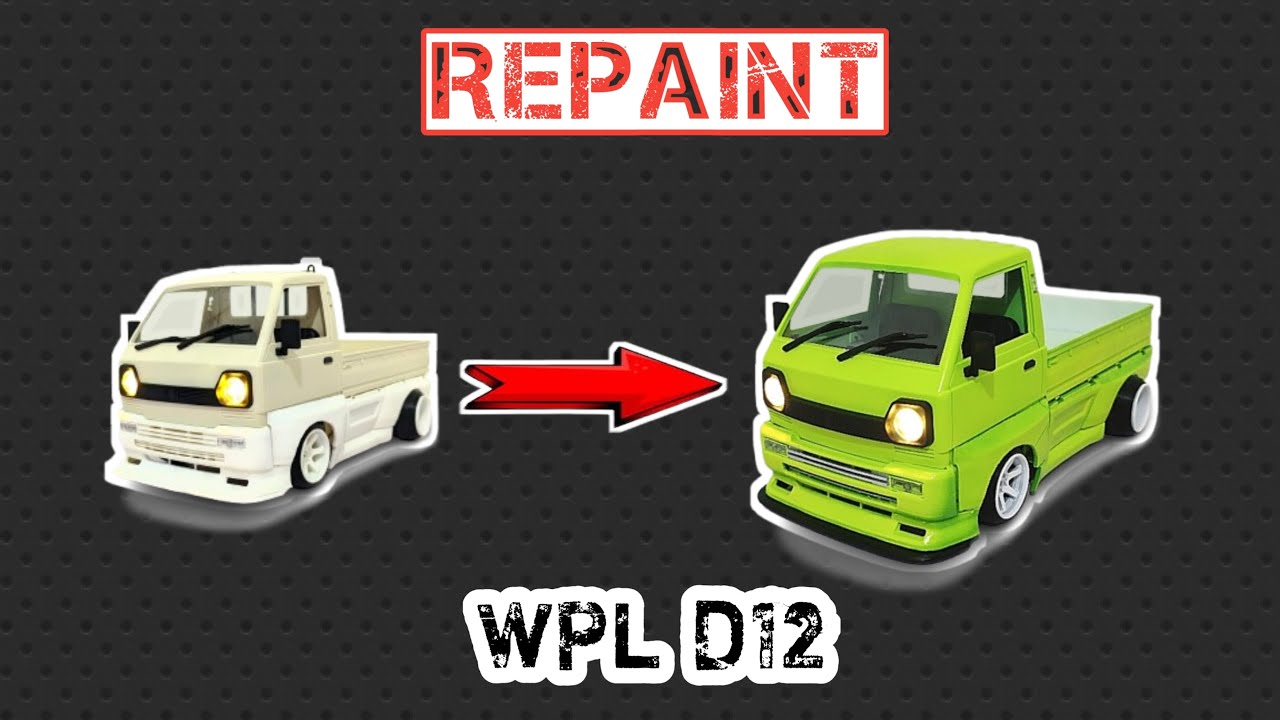 Modifikasi wpl d12#rc wpl d12#rc pickup - YouTube