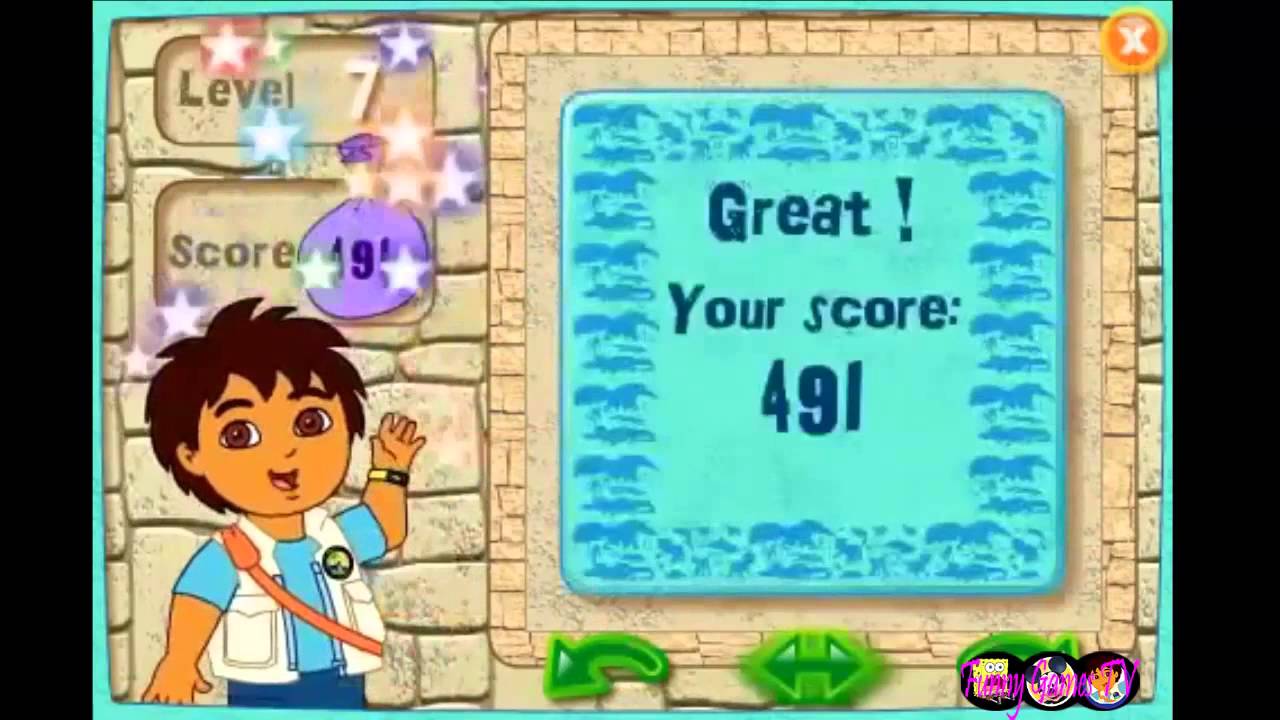 Go Diego Go! Puzzle Pyramid - YouTube