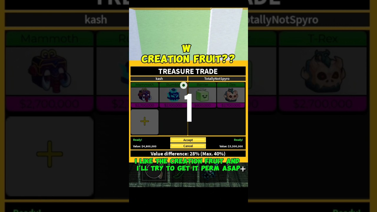 Creation Fruit(Barrier Rework) - YouTube