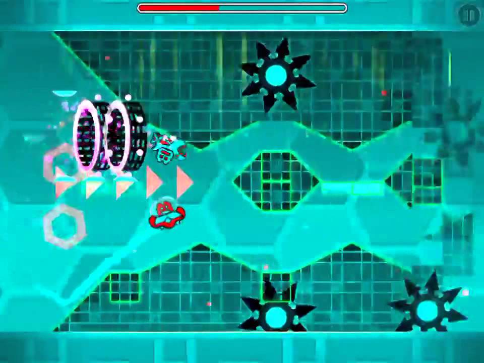 Geometry dash auto level (my first made video) - YouTube