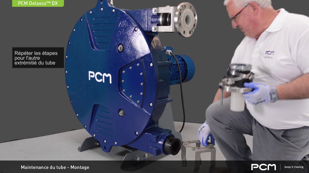 Maintenance de la pompe PCM Delasco™ DX - Maintenance du tube & montage ...