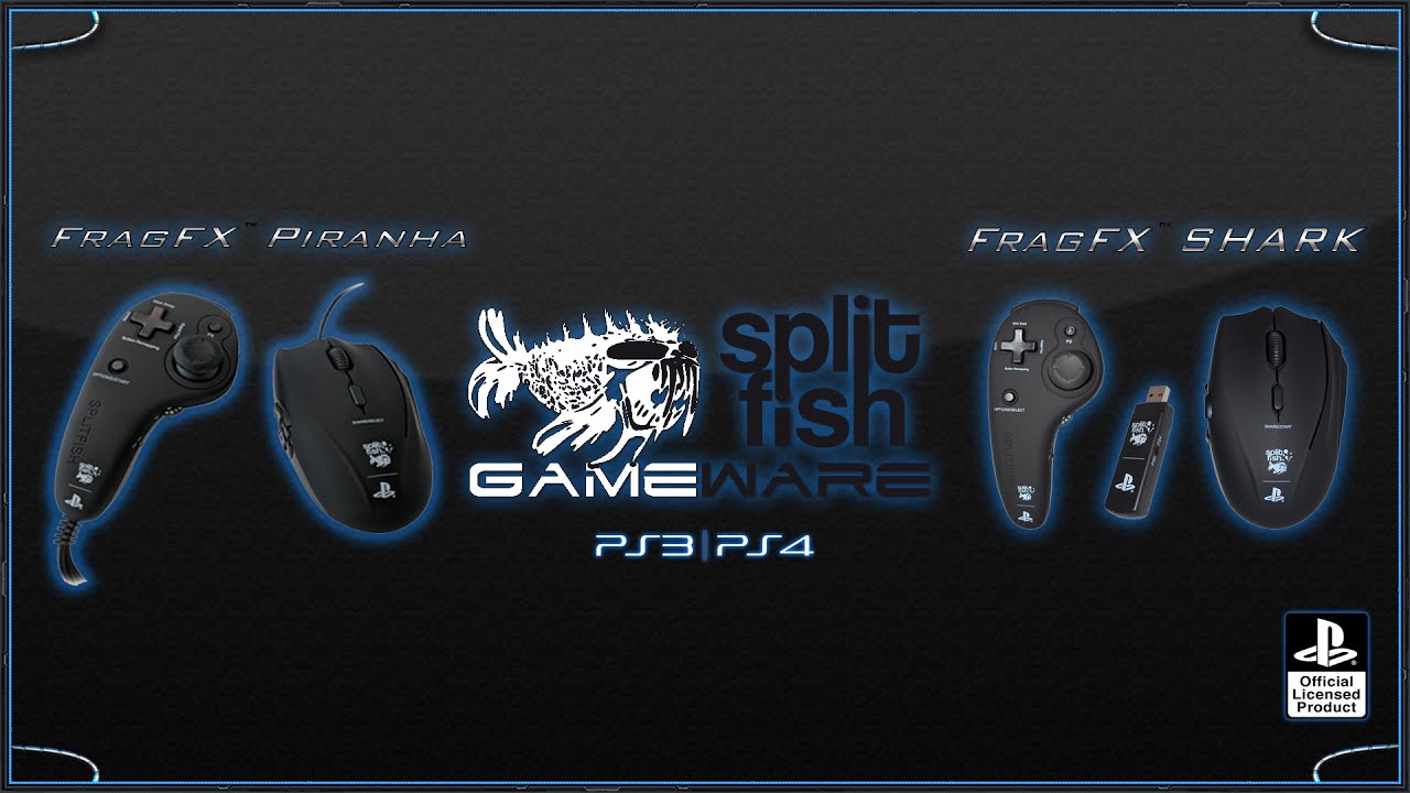 FRAGFX GAMERS LIVESTREAMS @ PS4 FOR GAMERS - SPLITFISH GAMEWARE ...