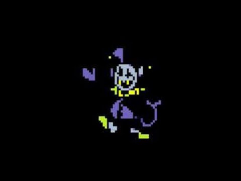 DELTARUNE Jevil Secret Boss Battle - YouTube