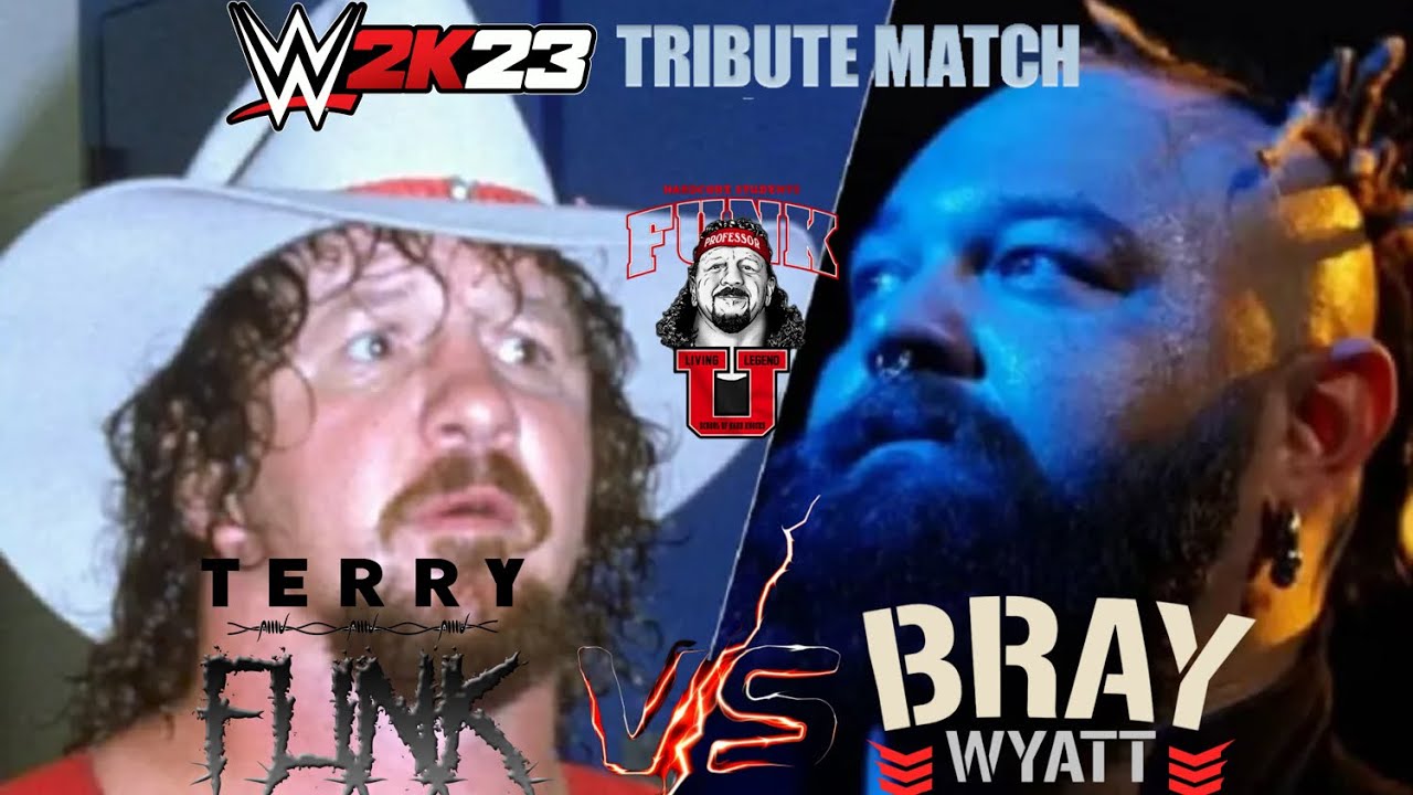 WWE 2K23 | Bray Wyatt Vs Terry Funk | Tribute Match | No Holds Barred ...